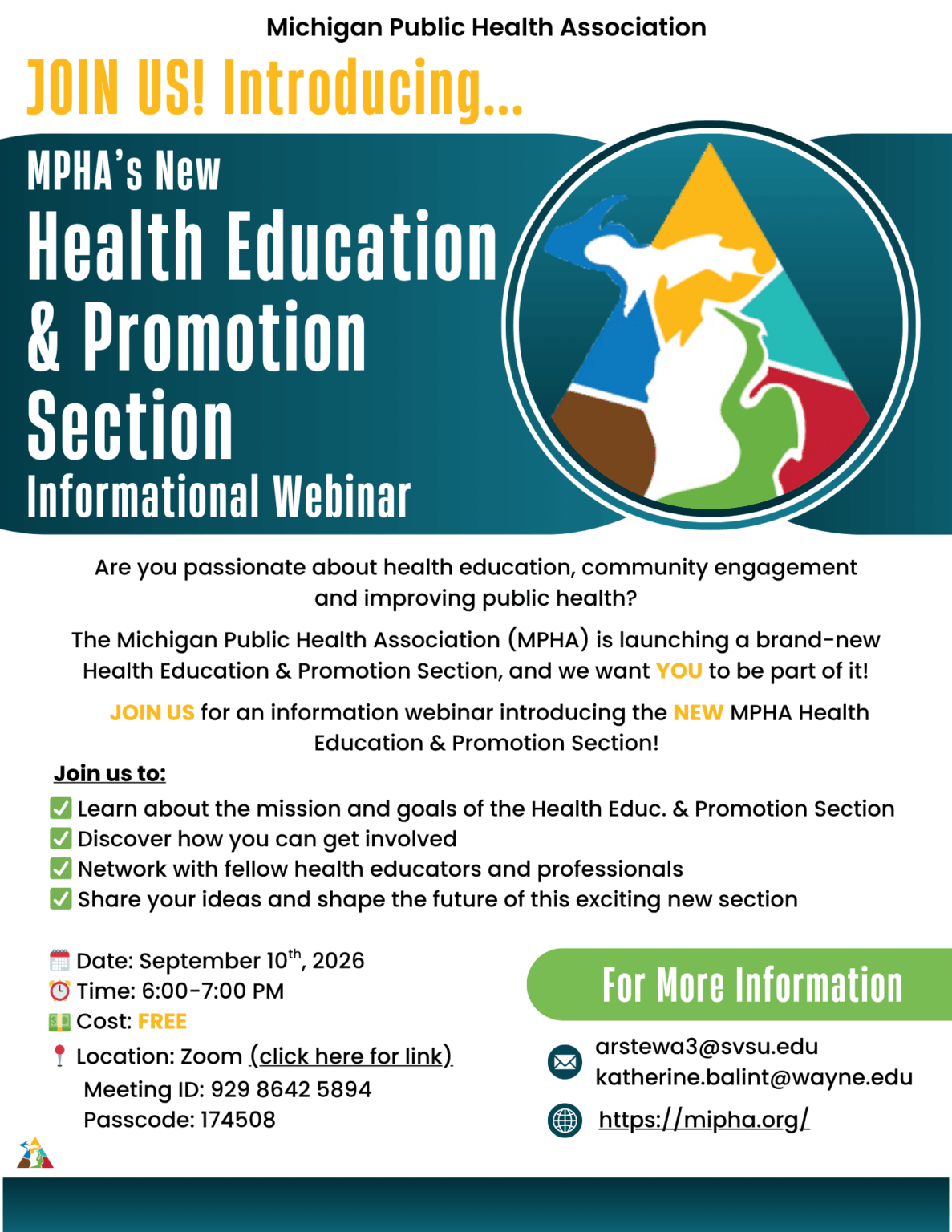 Health Education and Promotion Section – MPHA